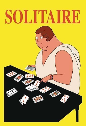 Solitaire, 12" x 18" - Traditional - Prints And Posters - by Buyenlarge ...