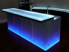 contemporary bar ideas with two counter levels