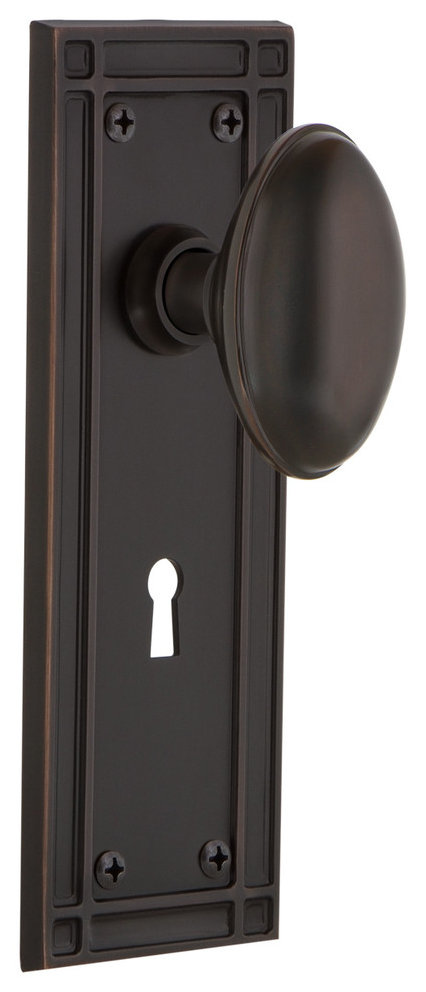Single Dummy Knob With Keyhole, Mission Plate With Homestead Knob ...