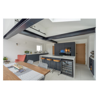 Contemporary Kitchen/Dining Space - Contemporary - Kitchen - Essex - by ...