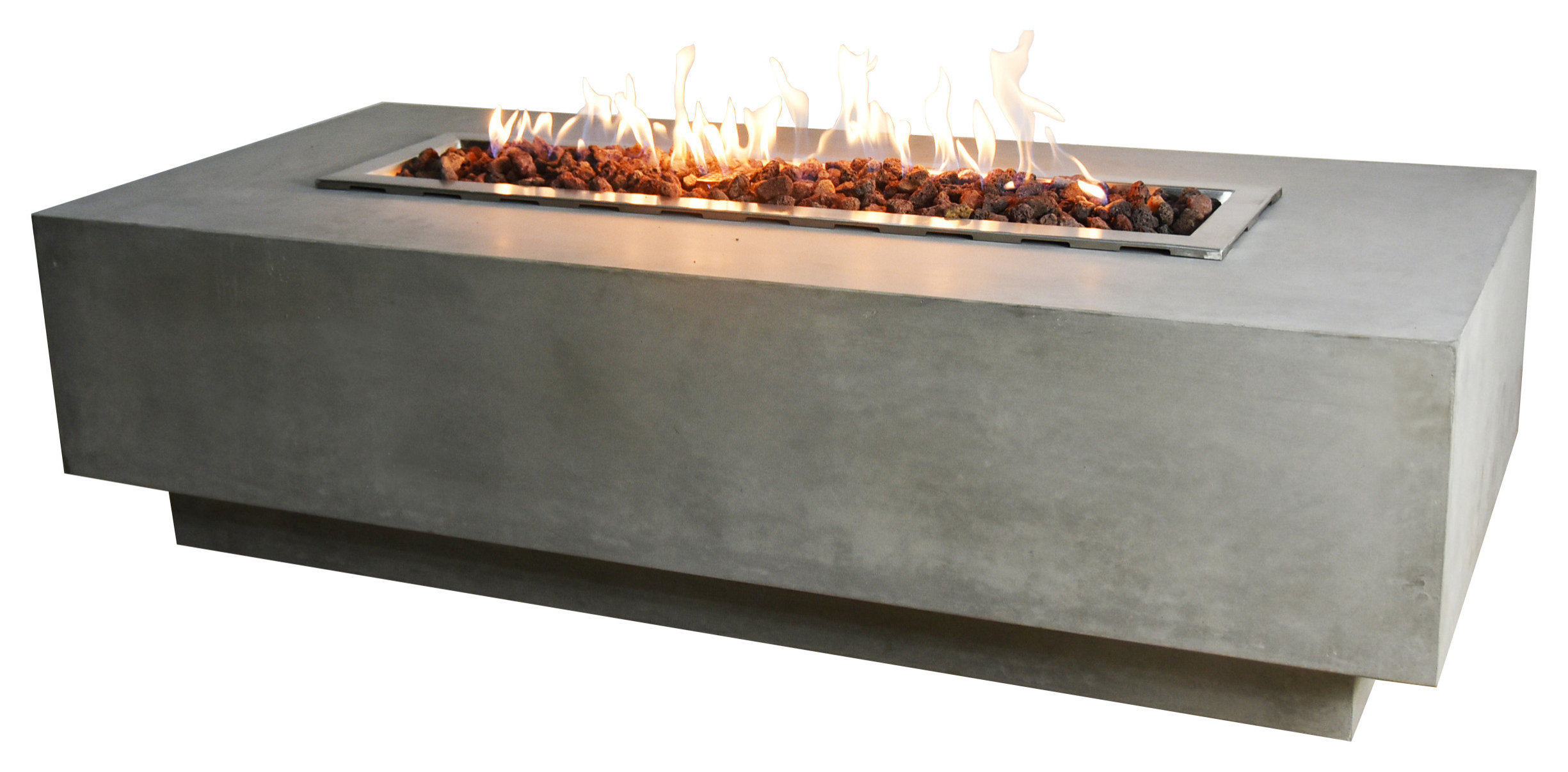 Elementi Granville Fire Table- Natural Gas - Transitional - Fire Pits ...