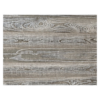 5" x 48" Thermo Treated Rustic Gray Wood Wall Plank Set - Farmhouse ...
