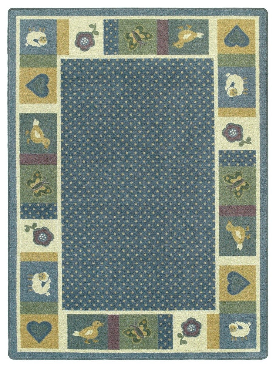 Kid Essentials Rug, Seeing Spots, 5'4"x7'8" - Farmhouse - Kids Rugs ...
