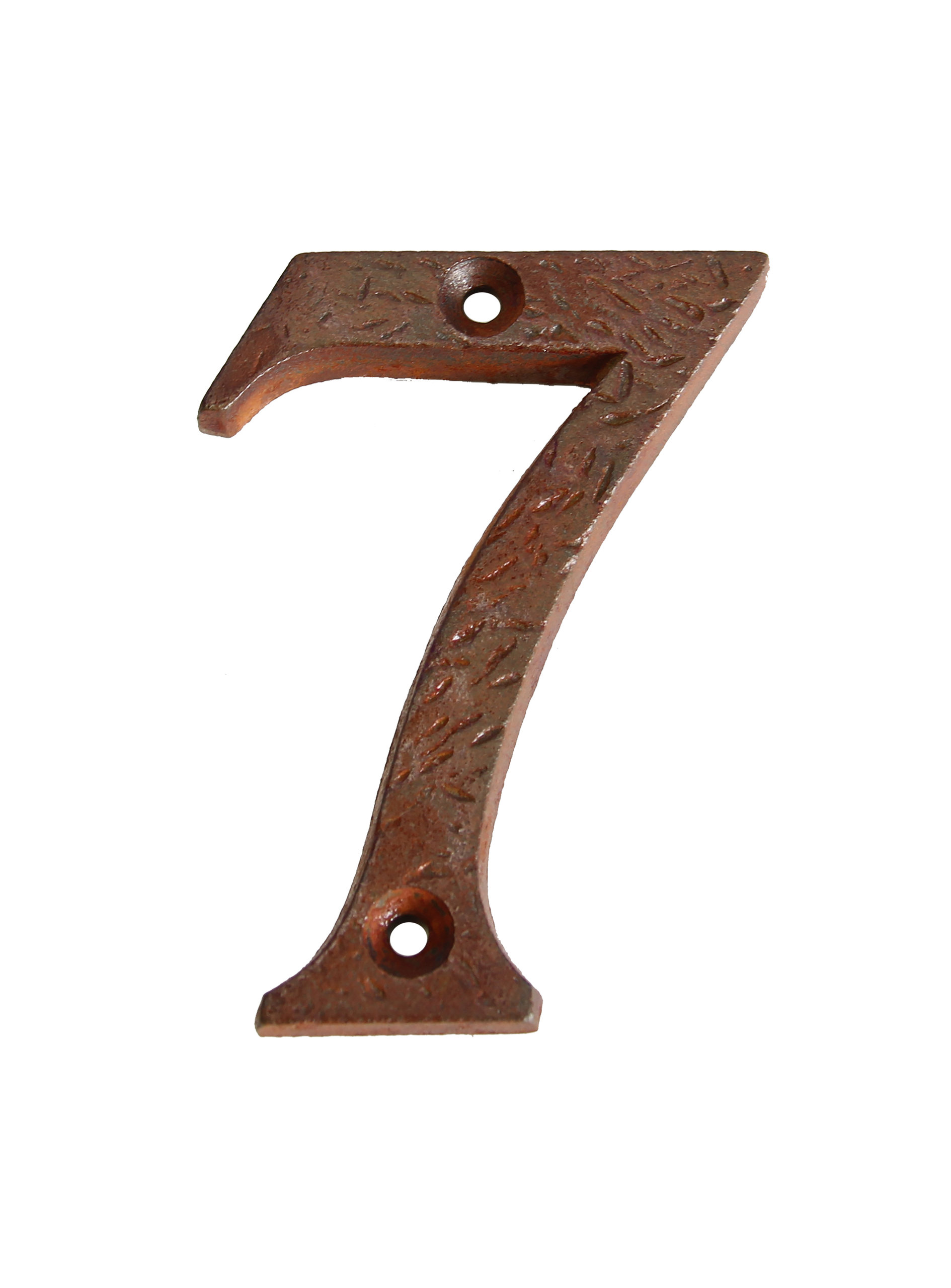 RCH Hardware Iron Rustic Country House Number, 3-Inch, Various Finishes ...