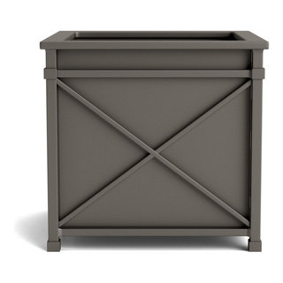 Venetian 22" Square Planter - Transitional - Outdoor Pots And Planters ...