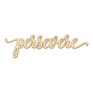 Persevere Script Wood Word Wall Art Sign, 36" wide x 10" tall ...