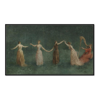 "Summer" by Thomas Wilmer Dewing Artblock, Small - Traditional - Prints ...