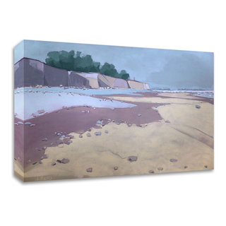 Fourth Cliff by John Rufo, Print on Canvas, Ready to Hang - Beach Style ...