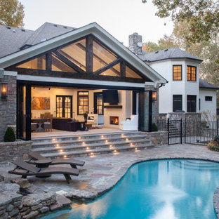 75 Beautiful Stone Pool Pictures & Ideas | Houzz