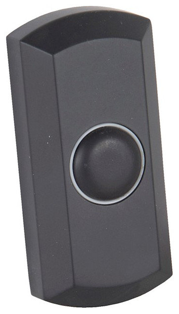 Craftmade Surface Mount LED Lighted Push Button5012, Flat Black ...