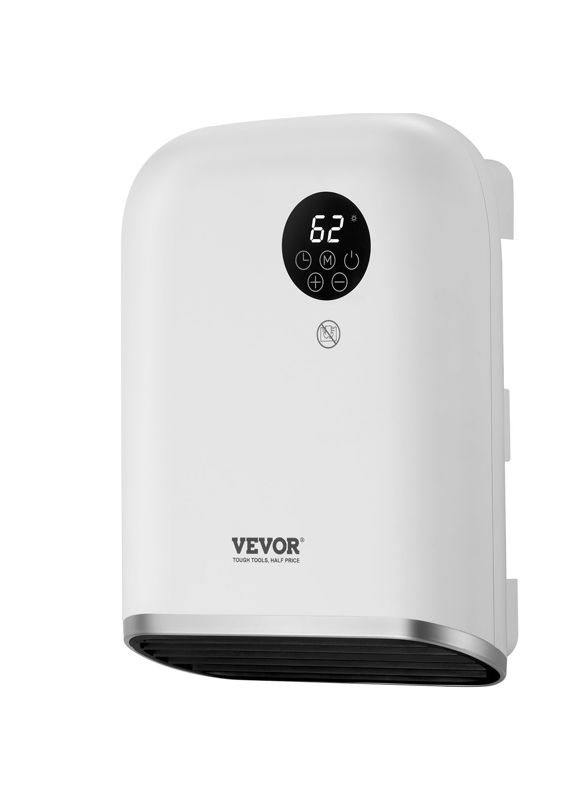 VEVOR Electric Wall Heater 1500W Remote Control Triple Safety ...