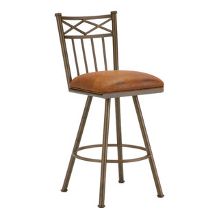 Alexander Extra Tall Swivel Stool - Bar Stools And Counter Stools - by ...