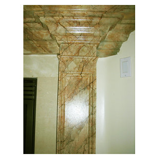 Faux Marble Columns - Los Angeles - by Faux Finish & Murals.Carlos ...