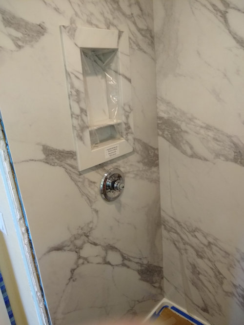 Flexstone/Sentrel panels - calacatta white pictures