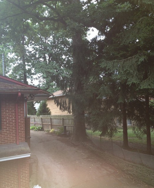 Exterior paint colors for red brick MCM raised ranch with Kolbe truffl