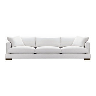 Modern Intirium II Sofa in White Performance fabric - Transitional ...