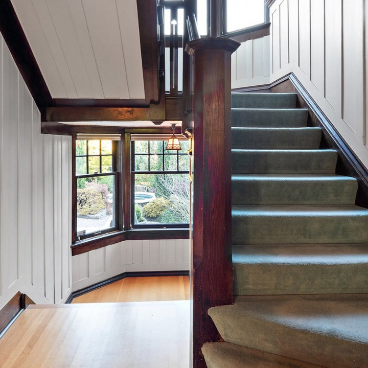 75 Wall Paneling Staircase Ideas You'll Love - April, 2026 | Houzz