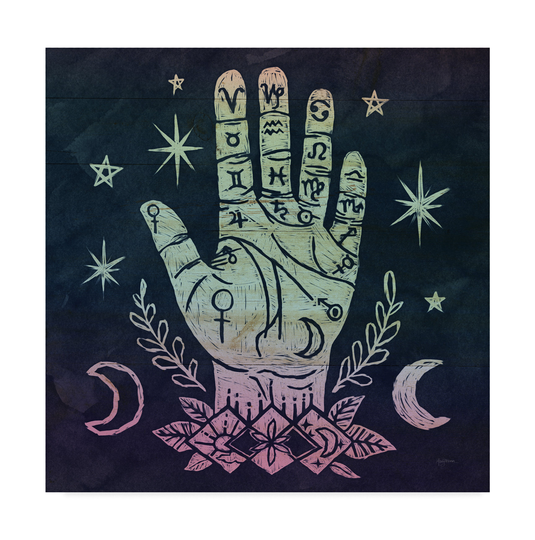 Mary Urban 'Mystical Halloween Jewel I' Canvas Art, 24"x24 ...