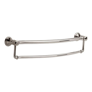 41319-PN Delta Delta Traditional 24" Towel Bar with Assist Bar ...