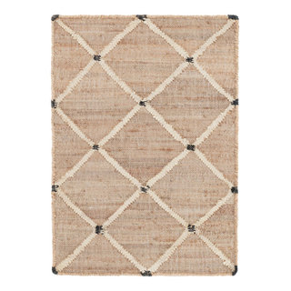 Kali Natural Woven Jute Rug, Runner-2.5'x8' - Beach Style - Hall And Stair Runners - by Annie ...