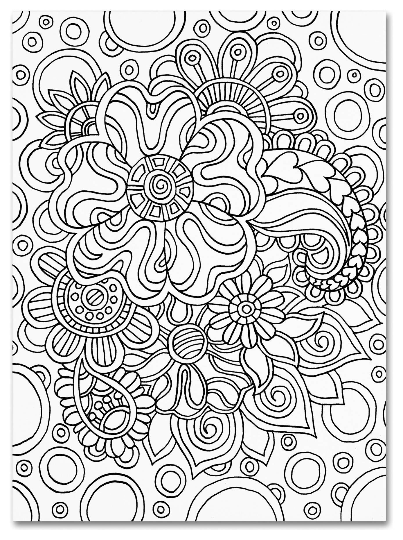 Kathy G. Ahrens 'Mixed Coloring Book 54' Canvas Art, 32"x24 ...