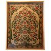 Antique Indian Mughal Framed Embroidered Wall Art - Traditional - Wall ...