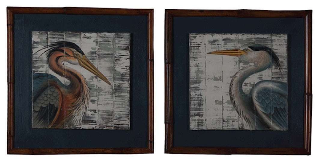 Guild Master 164504S Great Blue Herons - Beach Style - Paintings - by ...