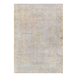 Pasargad Vintage Lahore Collection Hand-Knotted Wool Area Rug, 9'4"x13 ...