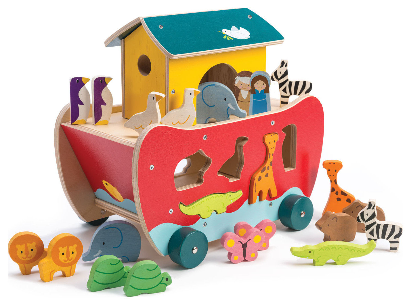 Noah'S Shape Sorter Ark - Contemporary - Kids Toys And Games - by ...