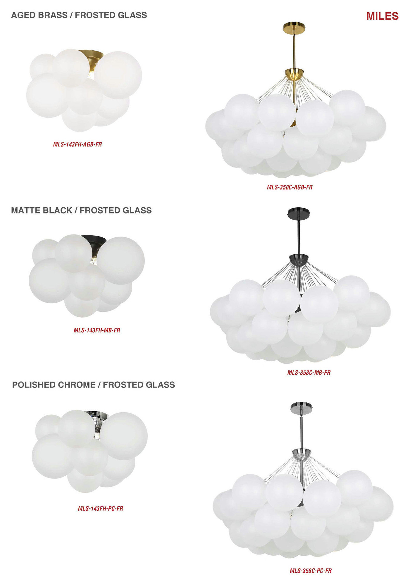 3 Light Aged Brass Halogen Flush Mount w/ Frosted Glass - Contemporary ...