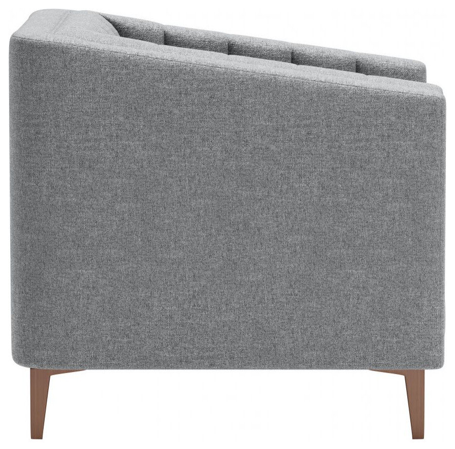 Nantucket Arm Chair Dark Gray - Midcentury - Armchairs And Accent ...