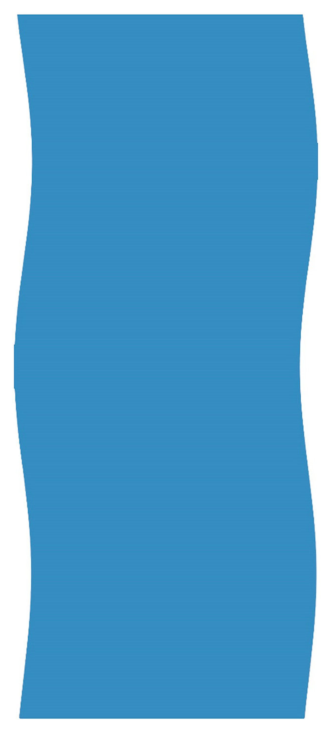 18' Blue Round Overlap Above Ground Swimming Pool Liner - Modern - Hot ...