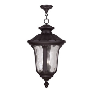 Foxglove Glebe3 Light Outdoor Pendant Lantern, Outdoor Ceiling And ...