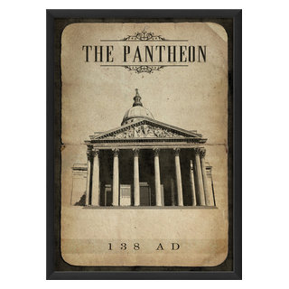 The Pantheon Print, Large - Contemporary - Prints And Posters - by Art ...