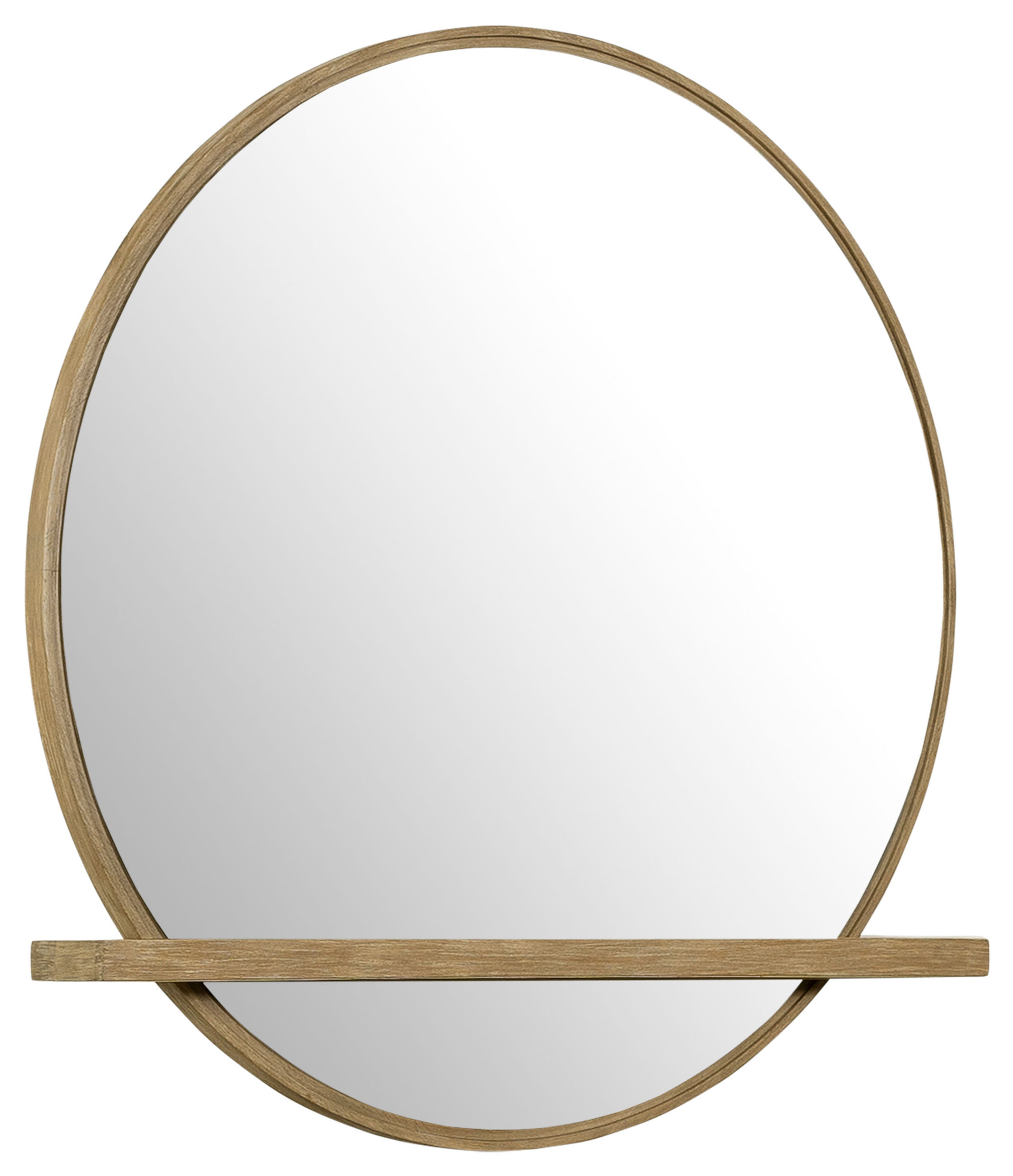 Arini Round Dresser Mirror Sand Wash - Contemporary - Wall Mirrors - by ...