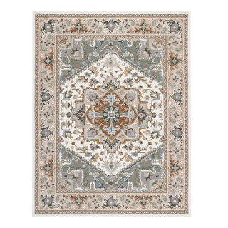 Heritage Red Area Rug HG625A, 10'x14' - Mediterranean - Area Rugs - by ...