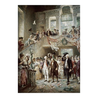 "Constitutional Convention" Paper Print by Jean Leon Gerome Ferris, 18 ...