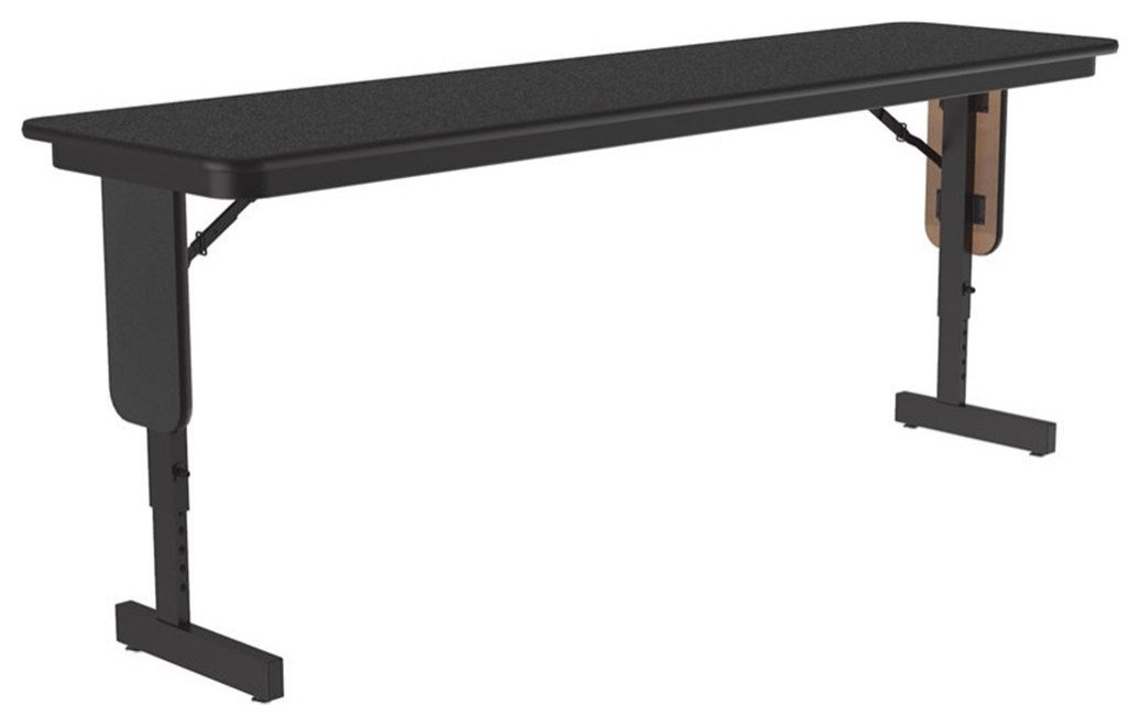 UrbanPro Adjustable Height 3/4" High Pressure Folding Seminar Table ...