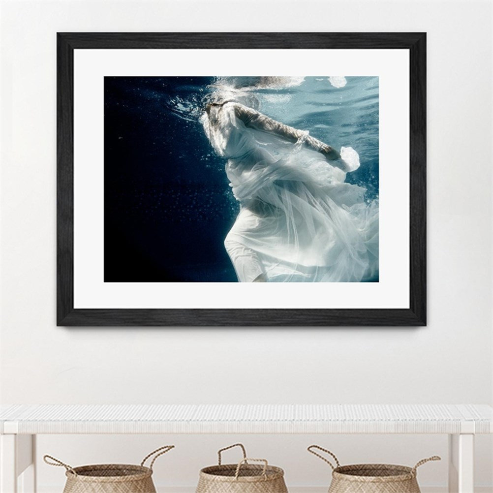 Giant Art 32x24 Approach Matted and Framed in White - Contemporary ...