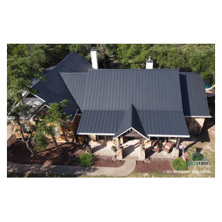 Standing Seam in Black Ore Matte - Traditional - Exterior - Austin - by ...