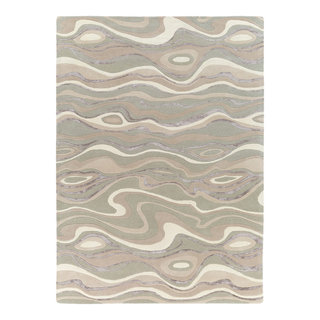 Hand Tufted Modern Classics Wool Rug CAN-1927, 8' x 11' - Contemporary ...