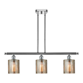 Innovations Cobbleskill 3-Light Island Light, Polished Chrome ...