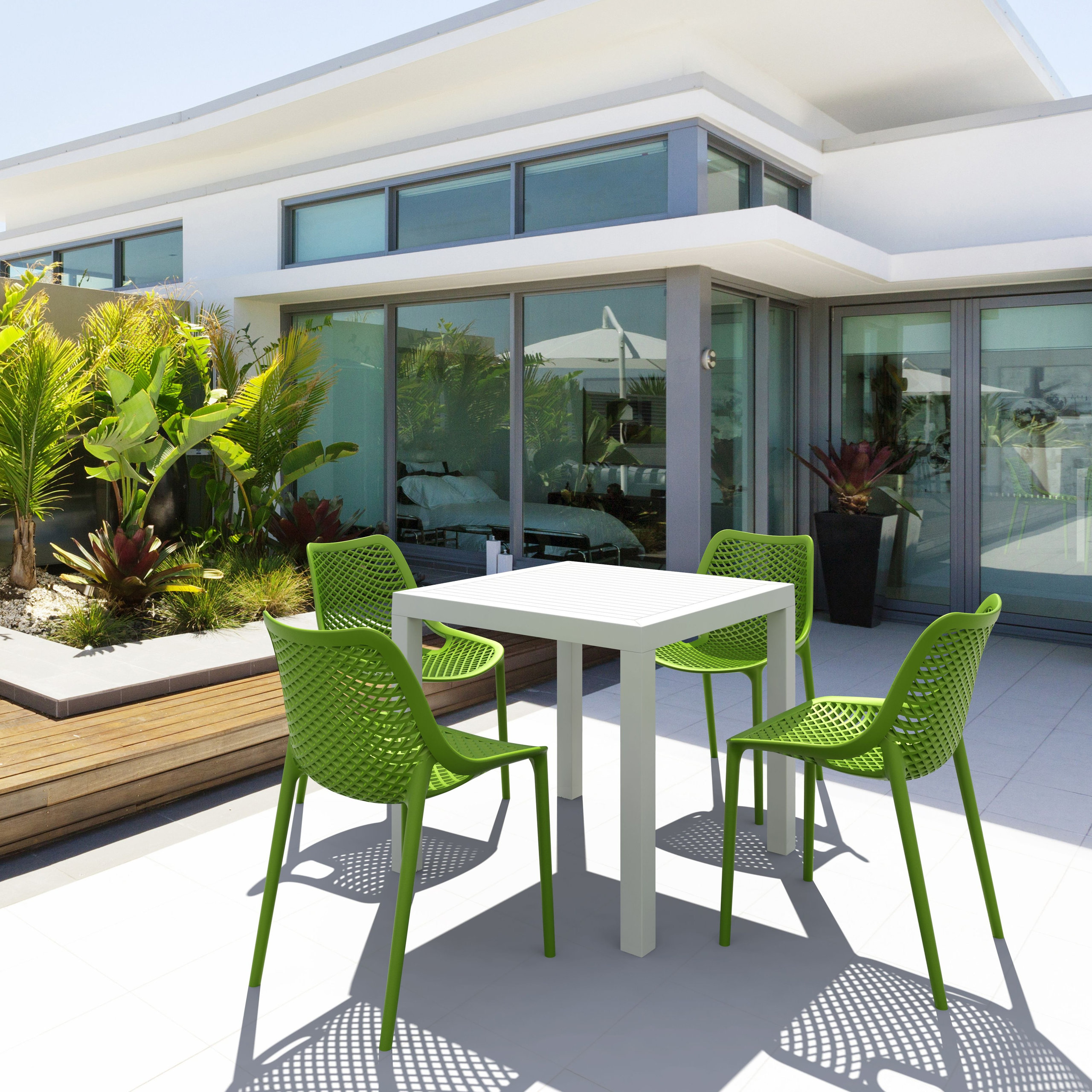 Compamia Air Dining Side Chair, Set of 2 - Midcentury - Outdoor Dining ...