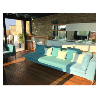 Progetto interni e arredo su misura Milano attico su 3 livelli con ...