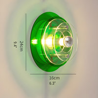 Modern LED Wall Lamp in Futuristic Style for Living Room, Bedroom ...