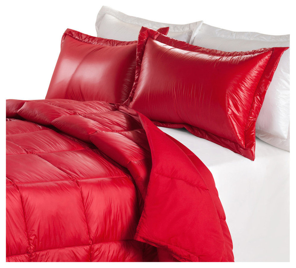 PUFF Packable Down Indoor/Outdoor Water Resistant Comforter, Twin ...