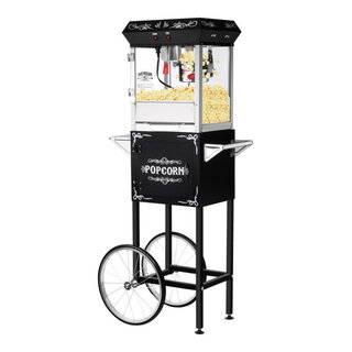 Popcorn Machine With Cart Foundation 6oz Popper With Stainless-Steel ...