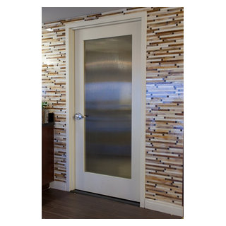 L100 with rain glass by Supa Doors - Contemporary - Chicago - by Supa ...