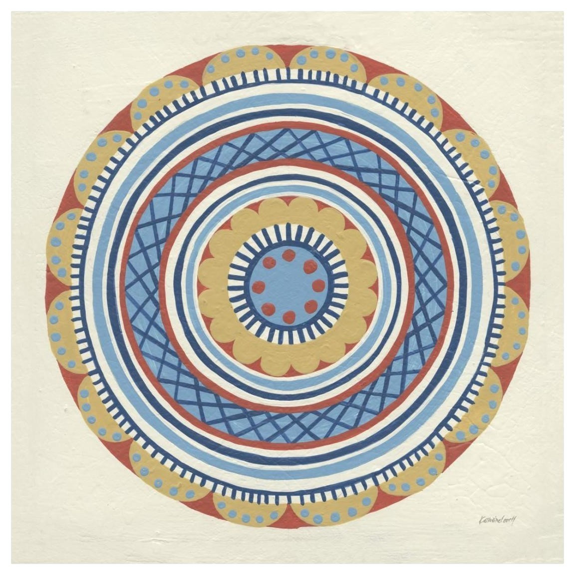 "Solara III" Digital Paper Print by Kathrine Lovell, 20"x20", 24"x24 ...