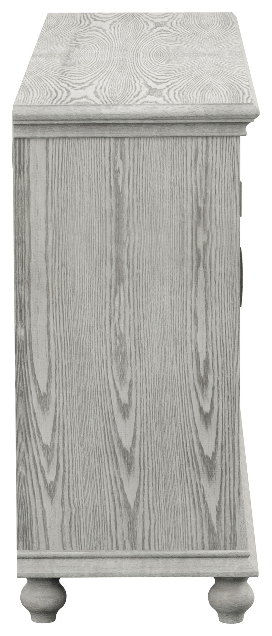 Melanie 4-door Accent Cabinet Antique White - French Country - Buffets ...